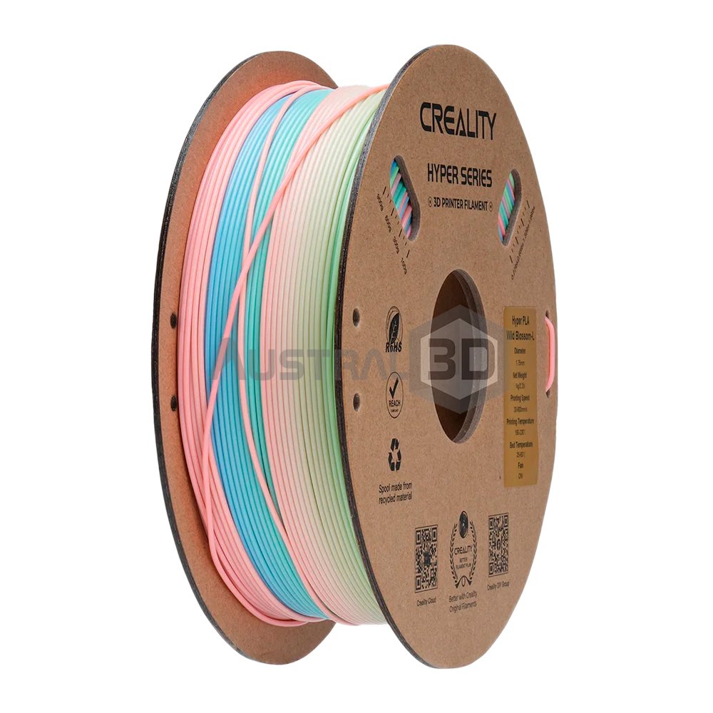 Austral 3D Rosario | Filamento 3d Creality Hyper Rainbow PLA Mate 1 ...