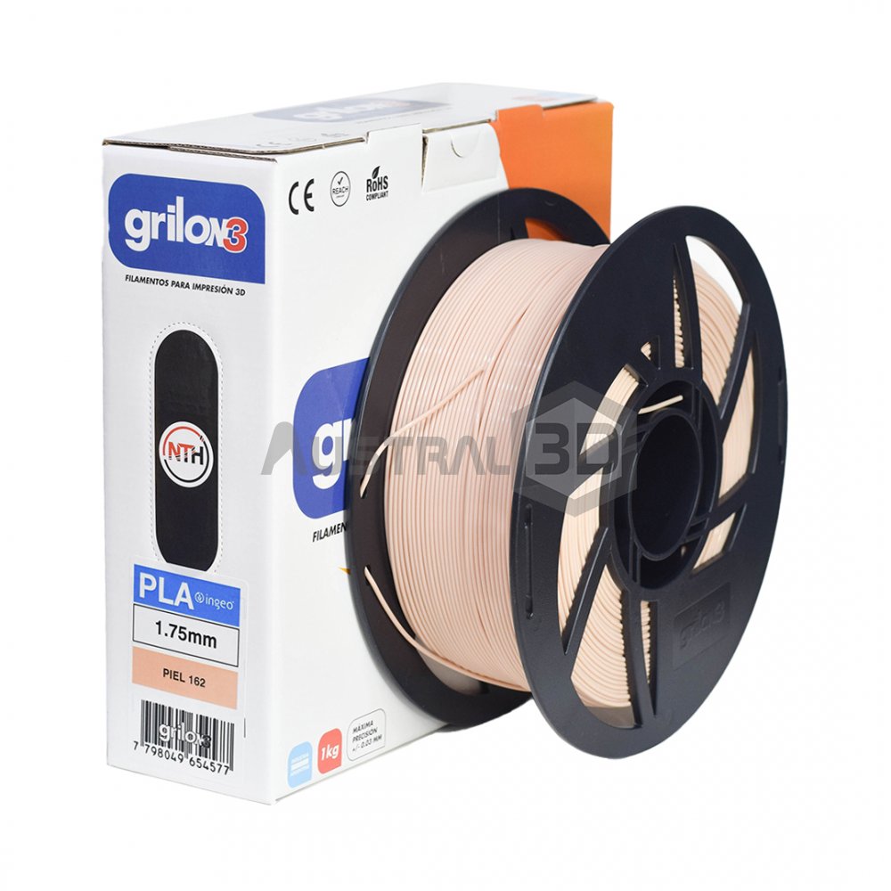 Austral 3D Rosario | Filamento Grilon3 PLA 1.75mm PIEL 162 1kg